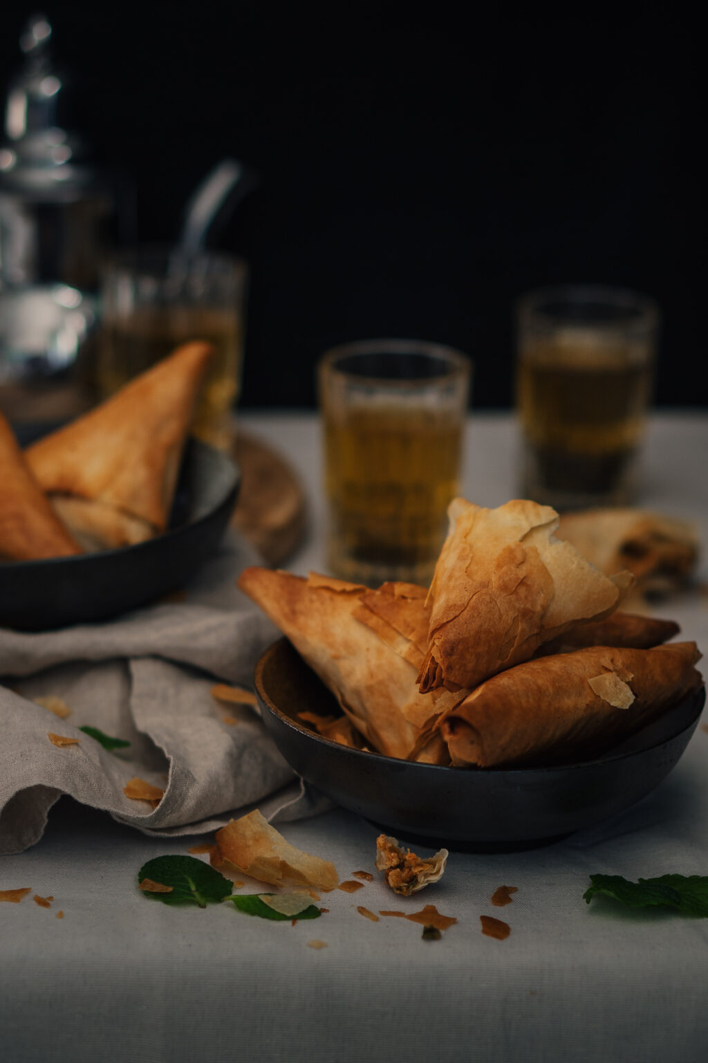 Moroccan Briouat – Cheese Pastries - Romandian Masala