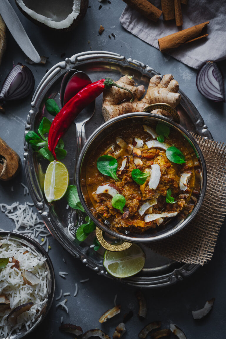 South Indian Style Chicken Curry - Romandian Masala